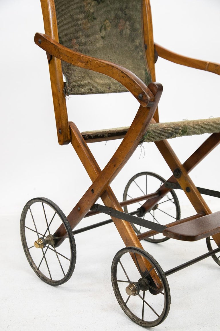 Antique English Stroller For Sale at 1stDibs