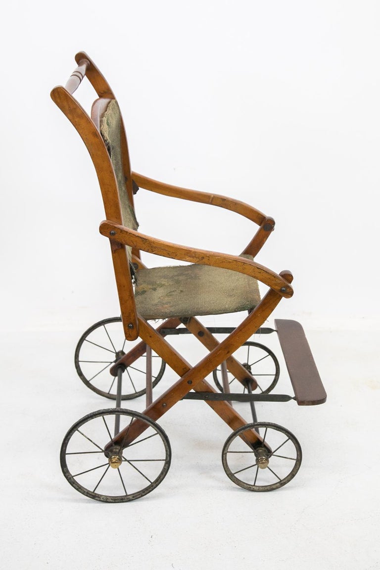 Antique English Stroller For Sale at 1stDibs