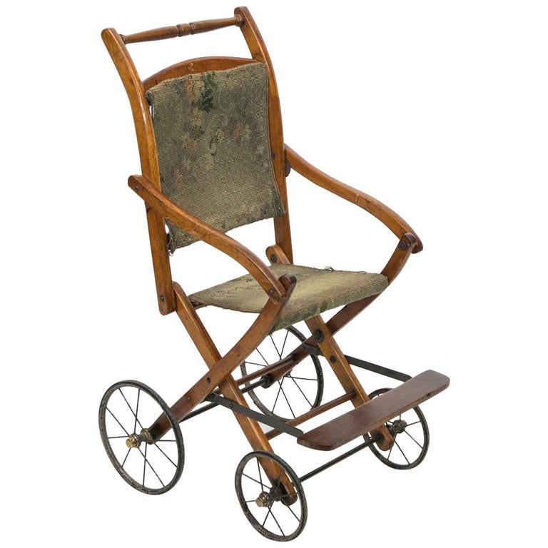 Antique English Stroller For Sale at 1stDibs