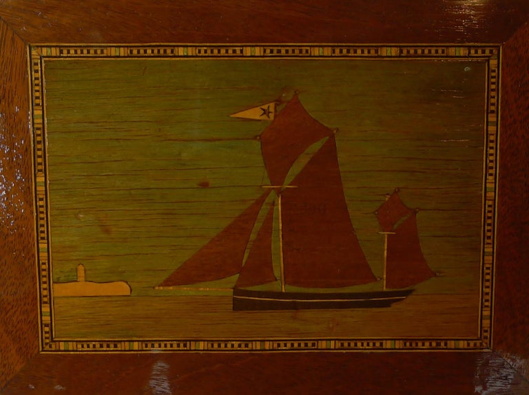 Antique English Trinity House Box circa 1870, Ship at 1stDibs