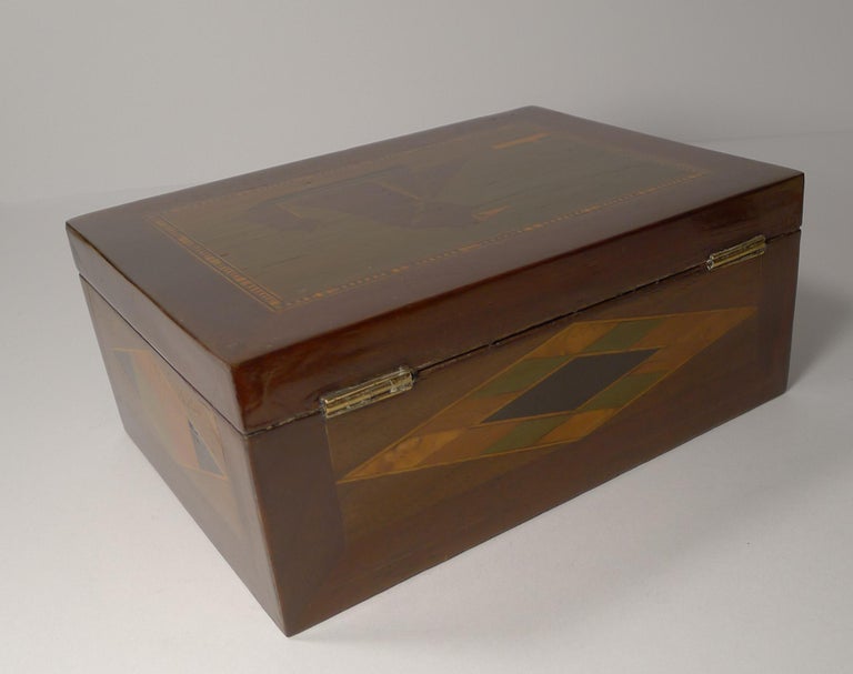 Antique English Trinity House Box circa 1870, Ship at 1stDibs