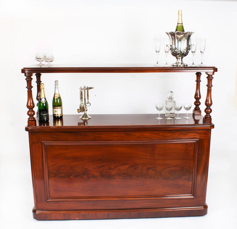 Antique English Victorian Bar Dry Bar 19th Century For Sale at 1stDibs