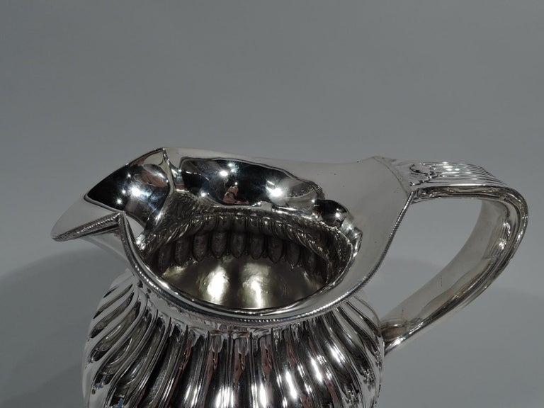 Antique English Victorian Classical Sterling Silver Water Pitcher For ...
