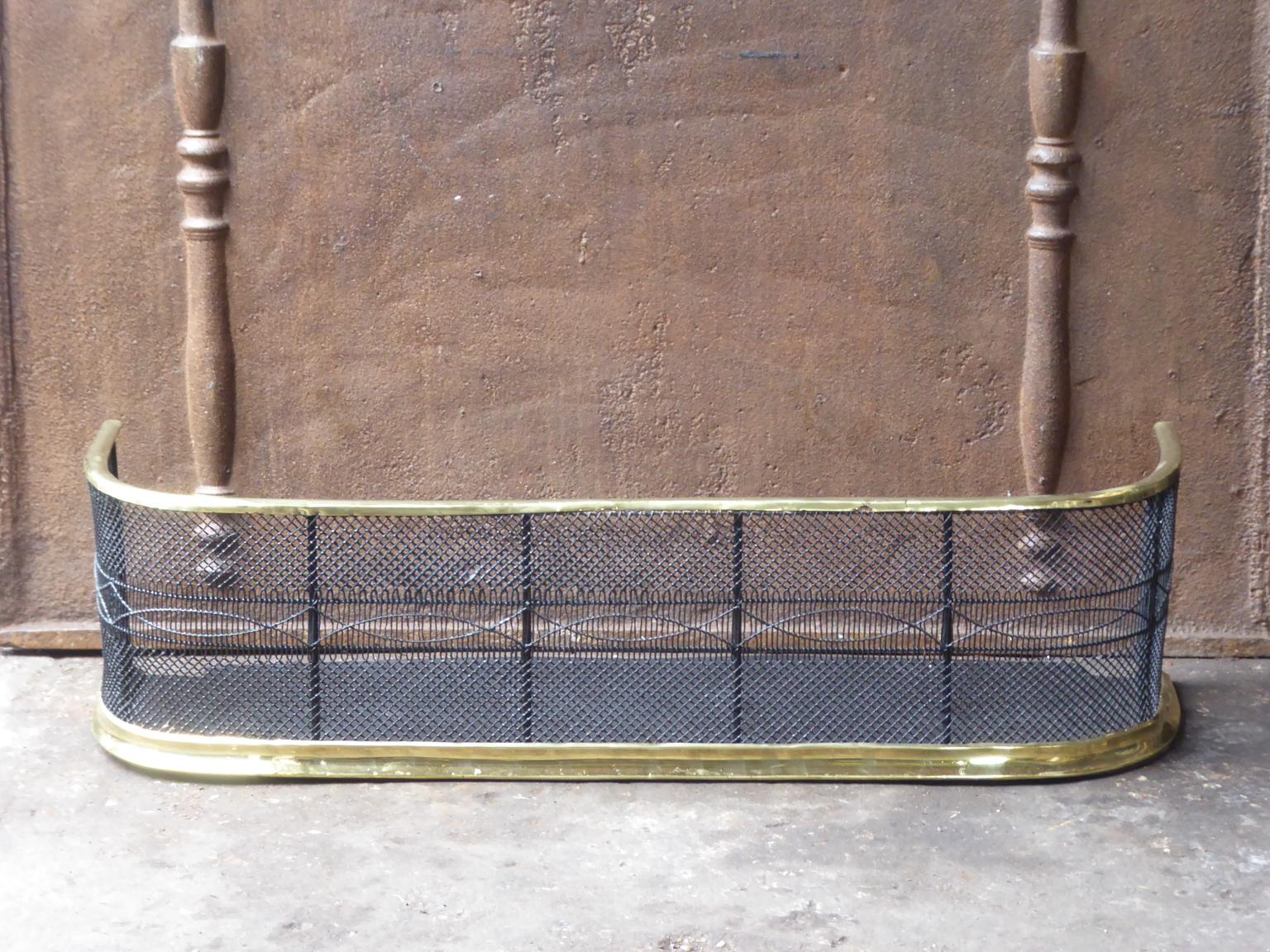 Antique English Victorian Fire Guard, 19th Century For Sale at 1stDibs