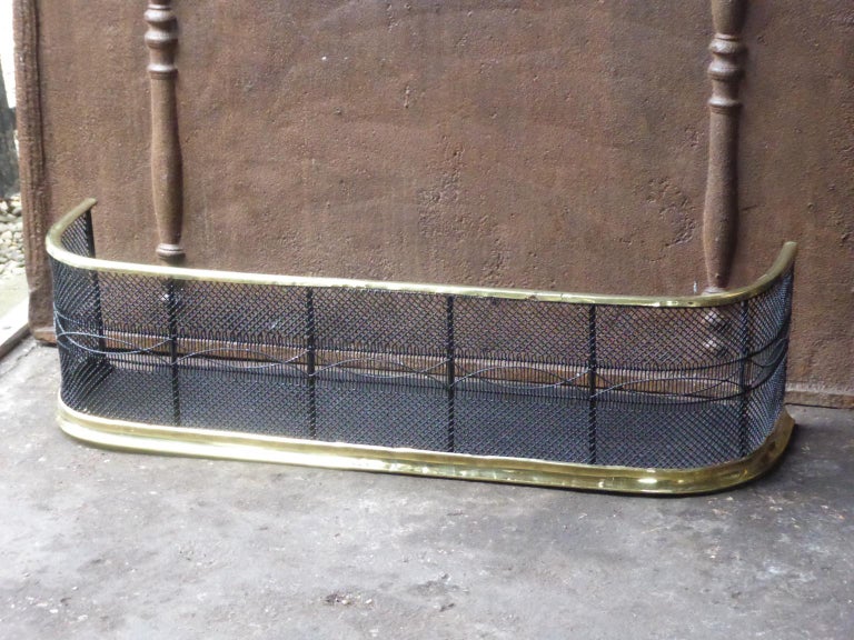 Antique English Victorian Fire Guard, 19th Century For Sale at 1stDibs