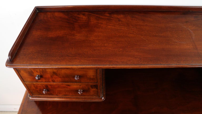 Antique English Victorian Mahogany Writing Table or Desk by Heal’s of ...