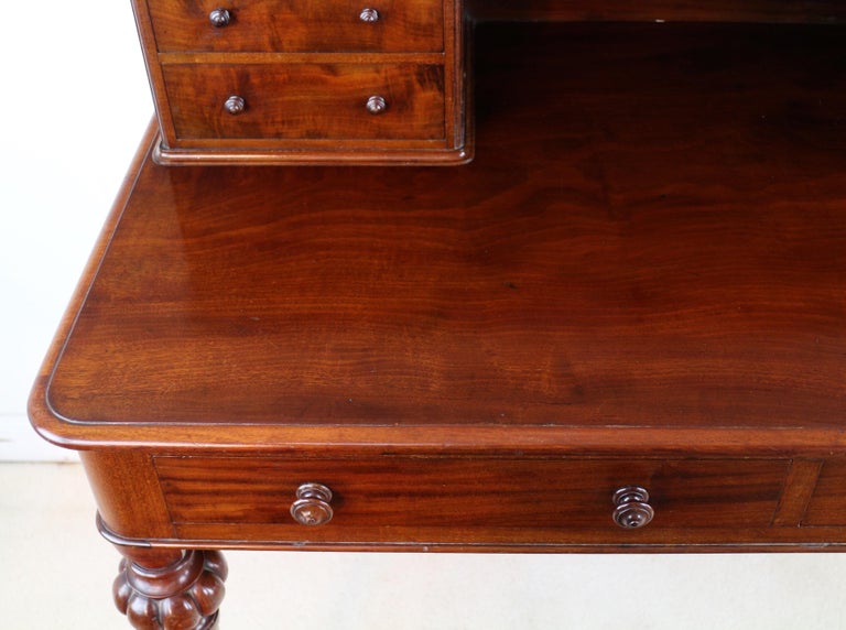 Antique English Victorian Mahogany Writing Table or Desk by Heal’s of ...