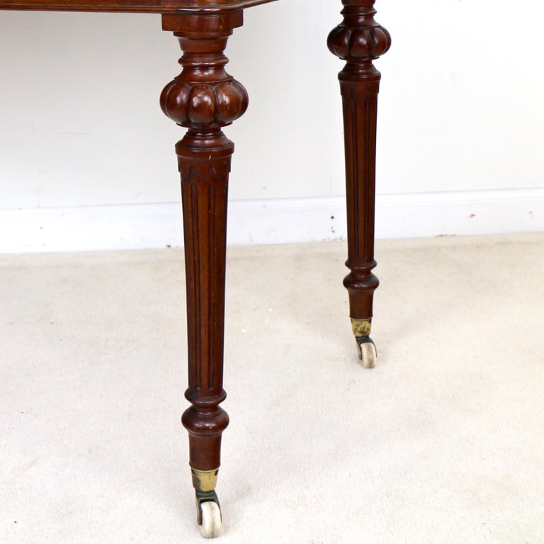 Antique English Victorian Mahogany Writing Table or Desk by Heal’s of ...
