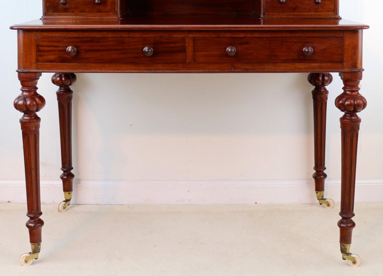 Antique English Victorian Mahogany Writing Table or Desk by Heal’s of ...