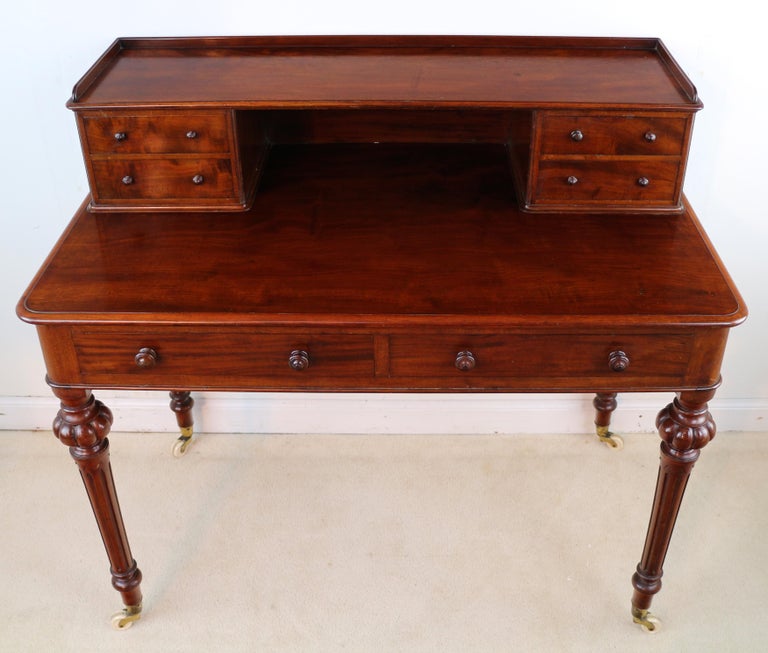 Antique English Victorian Mahogany Writing Table or Desk by Heal’s of ...