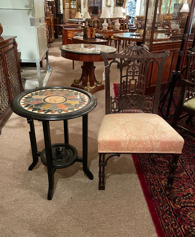Antique English Victorian Marble Top Specimen Table, Circa 1880 For ...