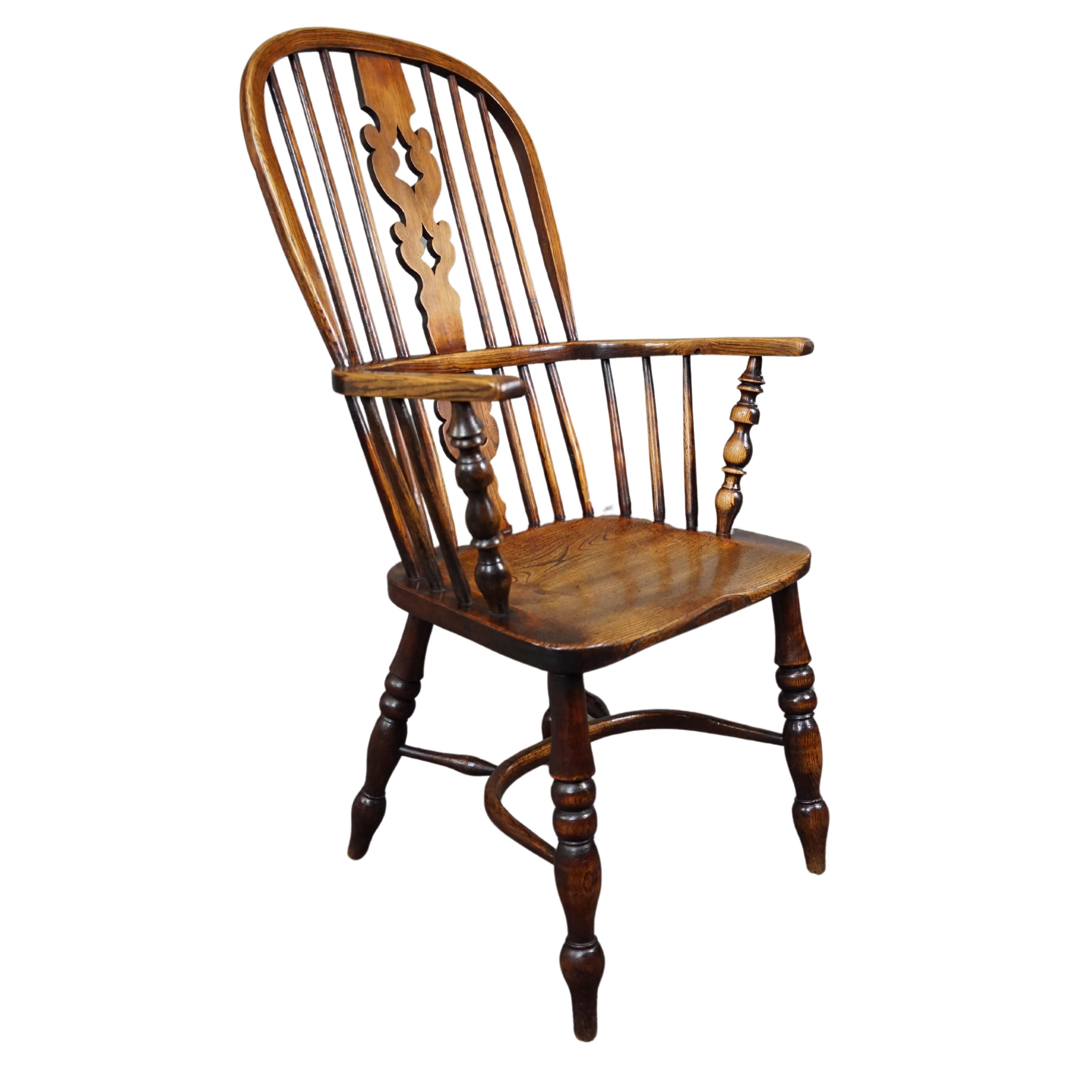 English antique High Back Windsor armchair/chair, 18th century For Sale ...