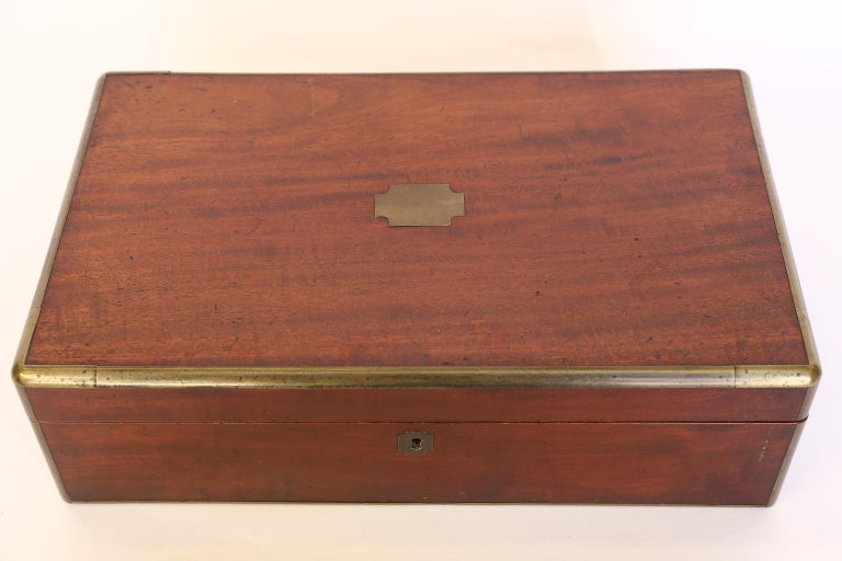 Antique English Writing Box at 1stDibs