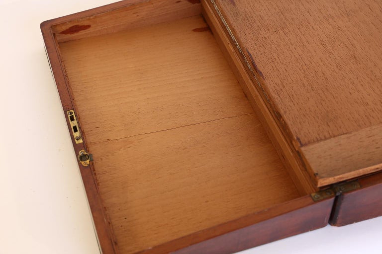 Antique English Writing Box at 1stDibs