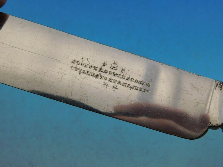 Antique Engraved by Tiffany and Co. Sterling Silver Banquet Knife For ...