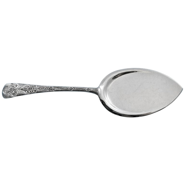 Antique Engraved by Tiffany and Co. Sterling Silver Pie Server AS For ...