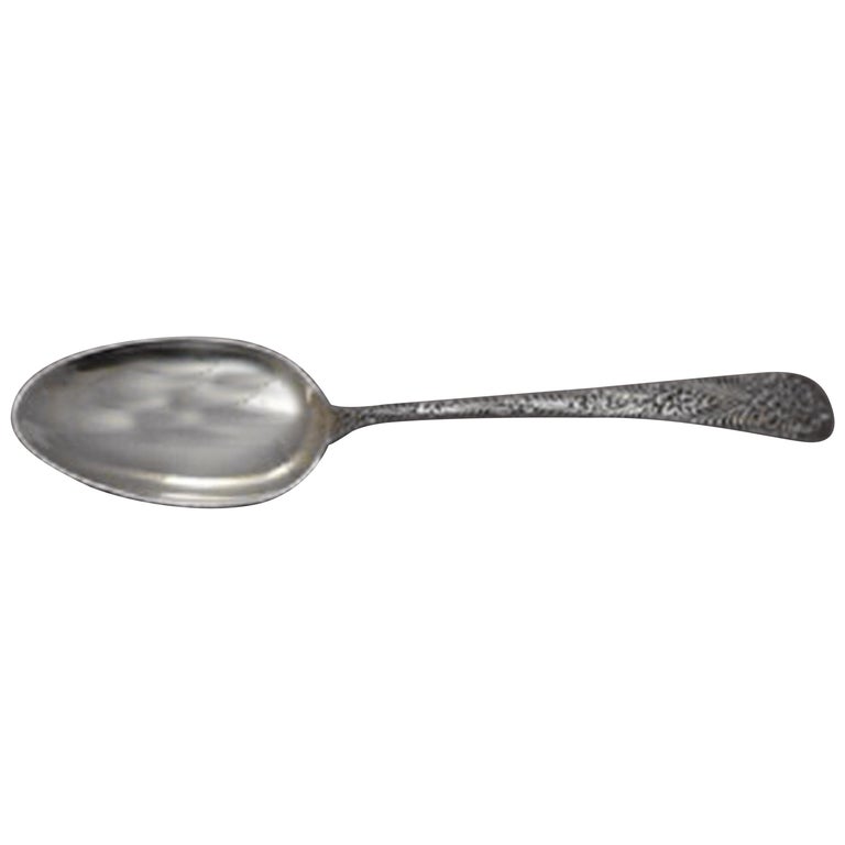 Antique Engraved by Tiffany and Co Sterling Silver Teaspoon For Sale at ...