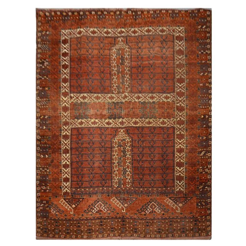 Samarkand Rug over Grenades Design, circa 1875 at 1stDibs