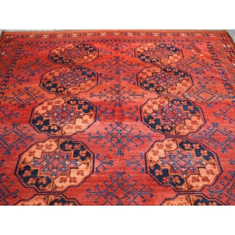 Antique Ersari Turkmen Main Carpet with Large Gul Design, circa 1880 ...