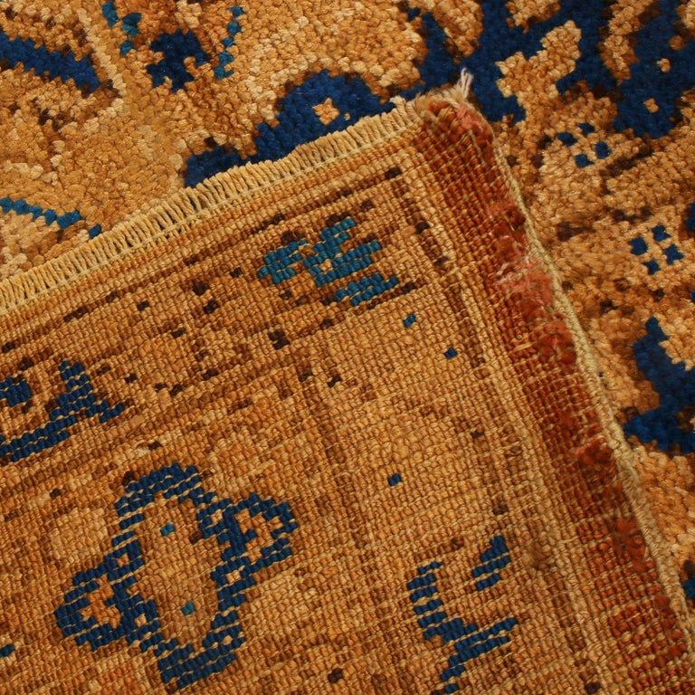 Antique European 17th Century Inspired Oushak Copper Wool Rug by Rug ...