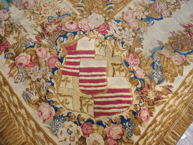Antique European Axminster Rug For Sale at 1stDibs | axminster rugs for ...