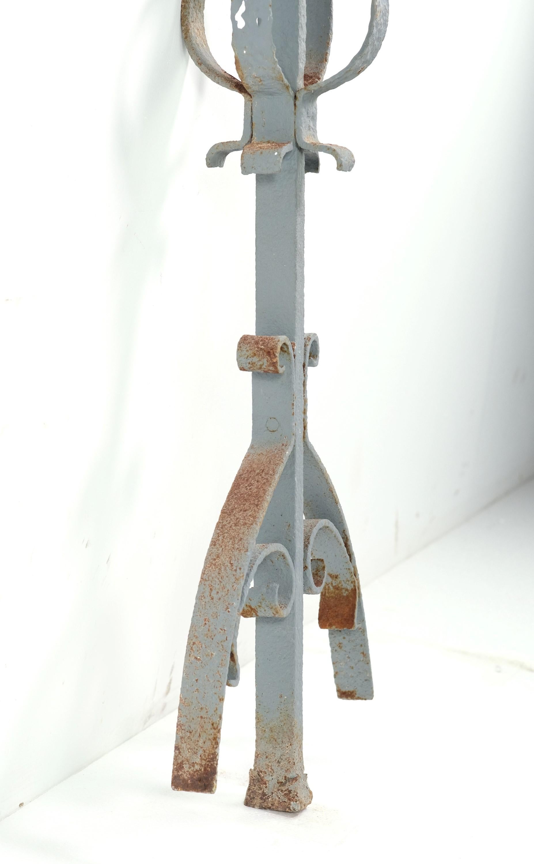 Antique European Building Wrought Iron Roof Finial For Sale at 1stDibs ...