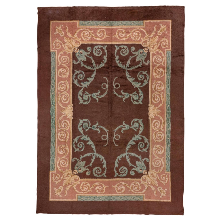 Antique European Carpet, Louis XV Style For Sale at 1stDibs