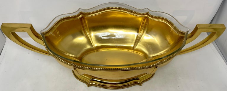 Antique European Gilt Silver Centerpiece, Circa 1890 For Sale at 1stDibs