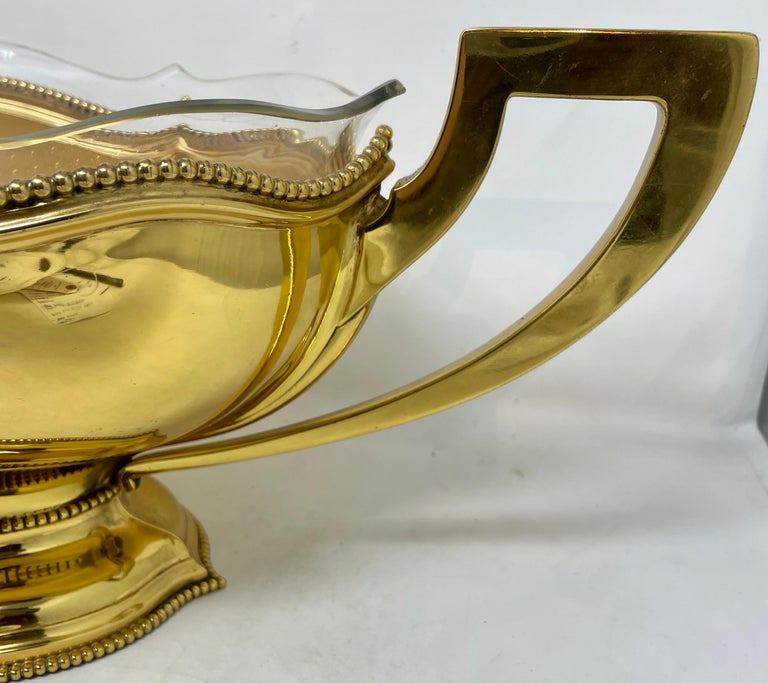 Antique European Gilt Silver Centerpiece, Circa 1890 For Sale at 1stDibs