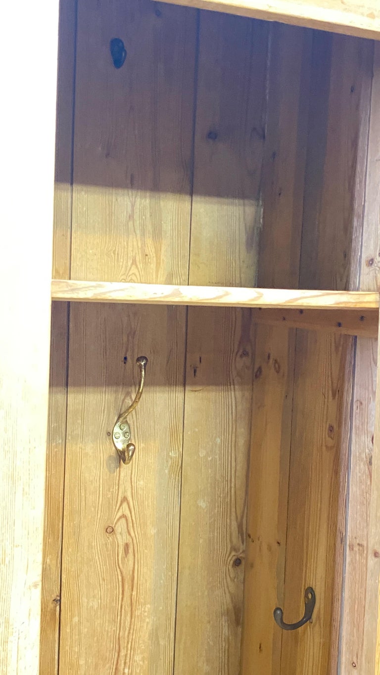 Antique European Pine Gym / Spa / Swimming Pool Locker, circa 1900 For ...