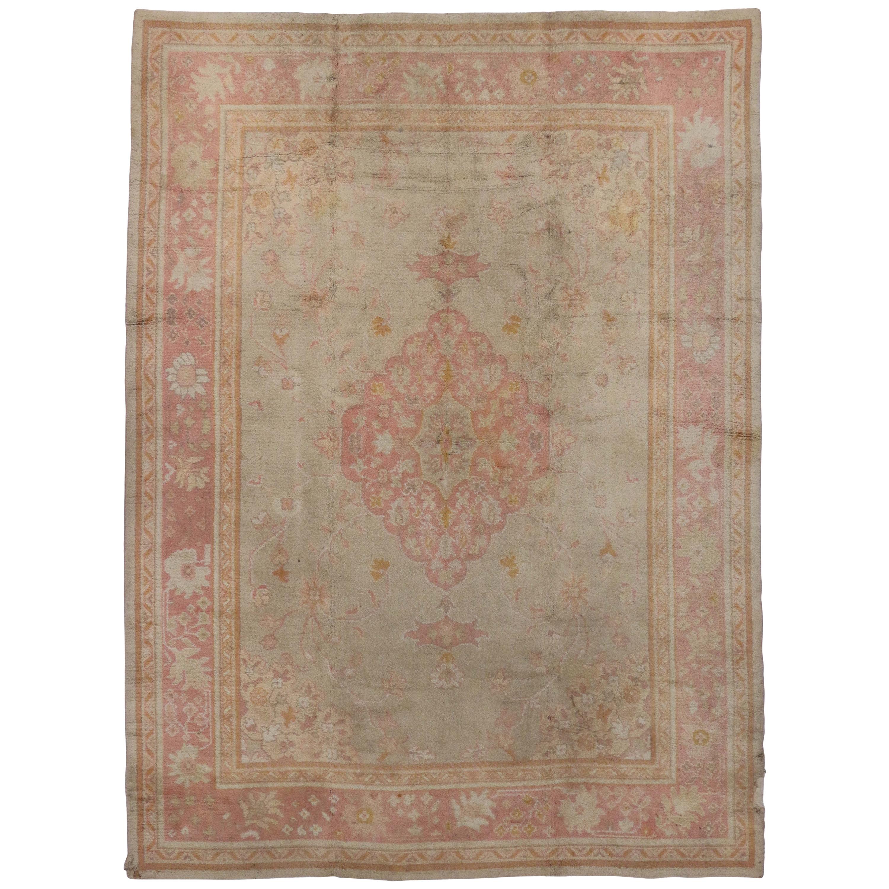 Antique Art Nouveau European Rug at 1stDibs