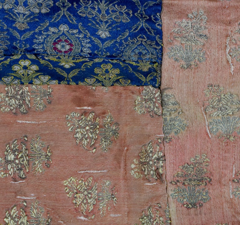 Antique European Silk Brocade Panel For Sale at 1stDibs