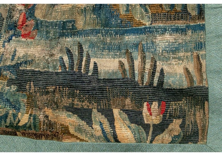 Antique European Tapestry with River Landscape at 1stDibs