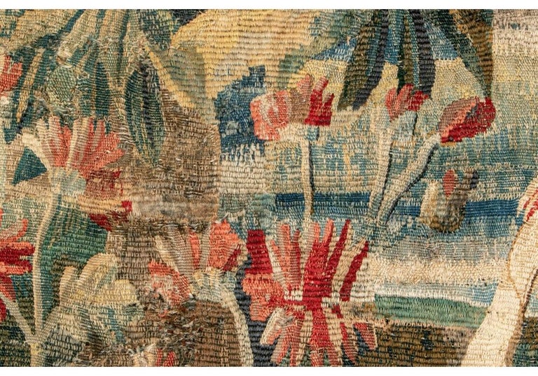 Antique European Tapestry with River Landscape at 1stDibs