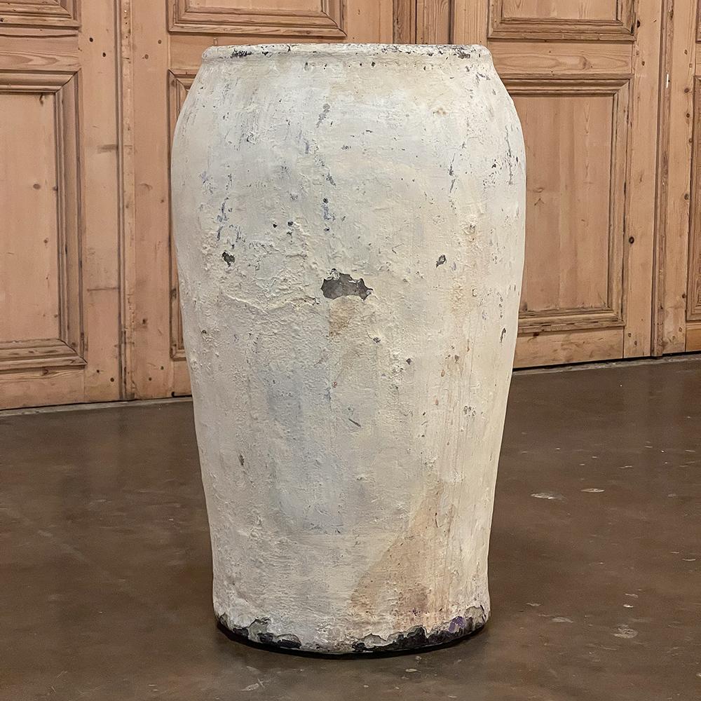 Antique European Terra Cotta Olive Jar For Sale at 1stDibs