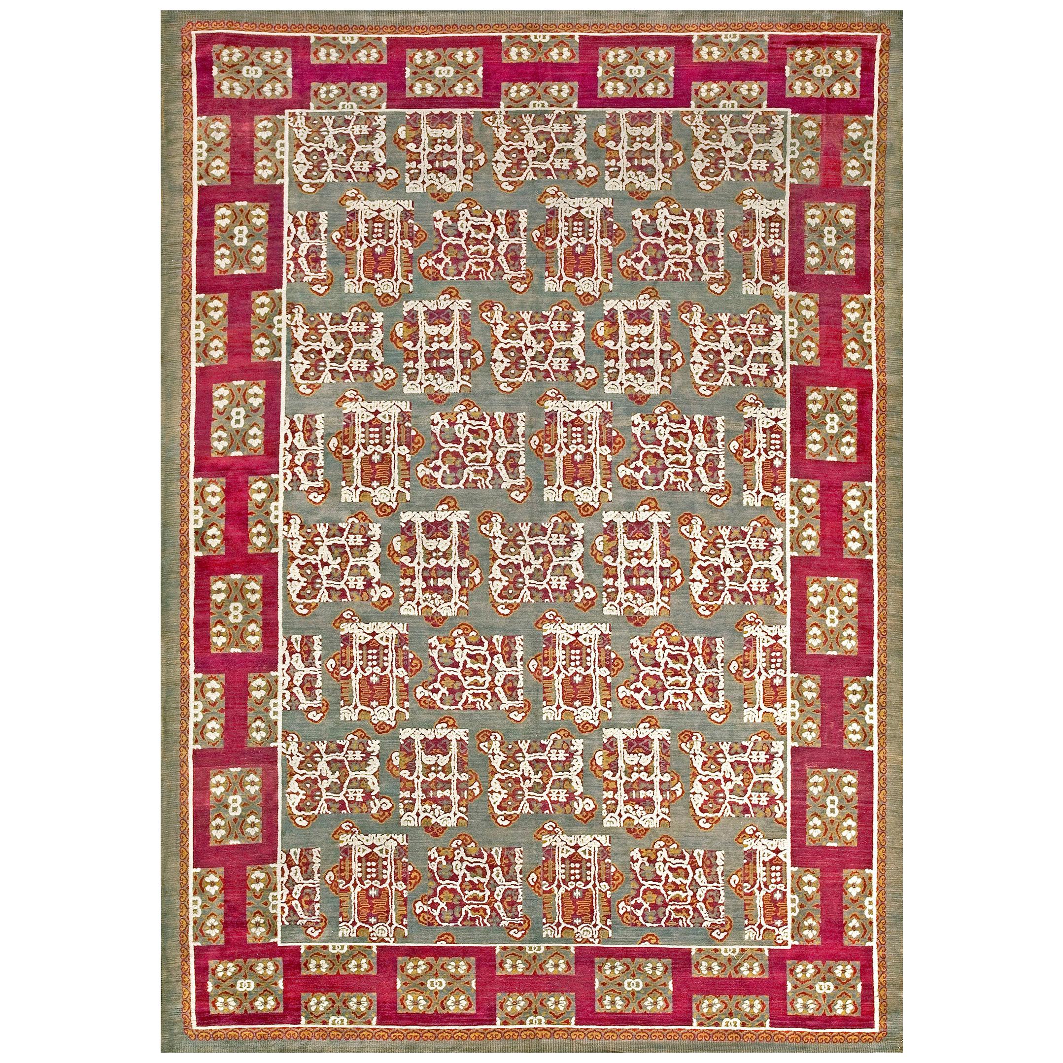 Antique European Ukrainian Rug For Sale at 1stDibs