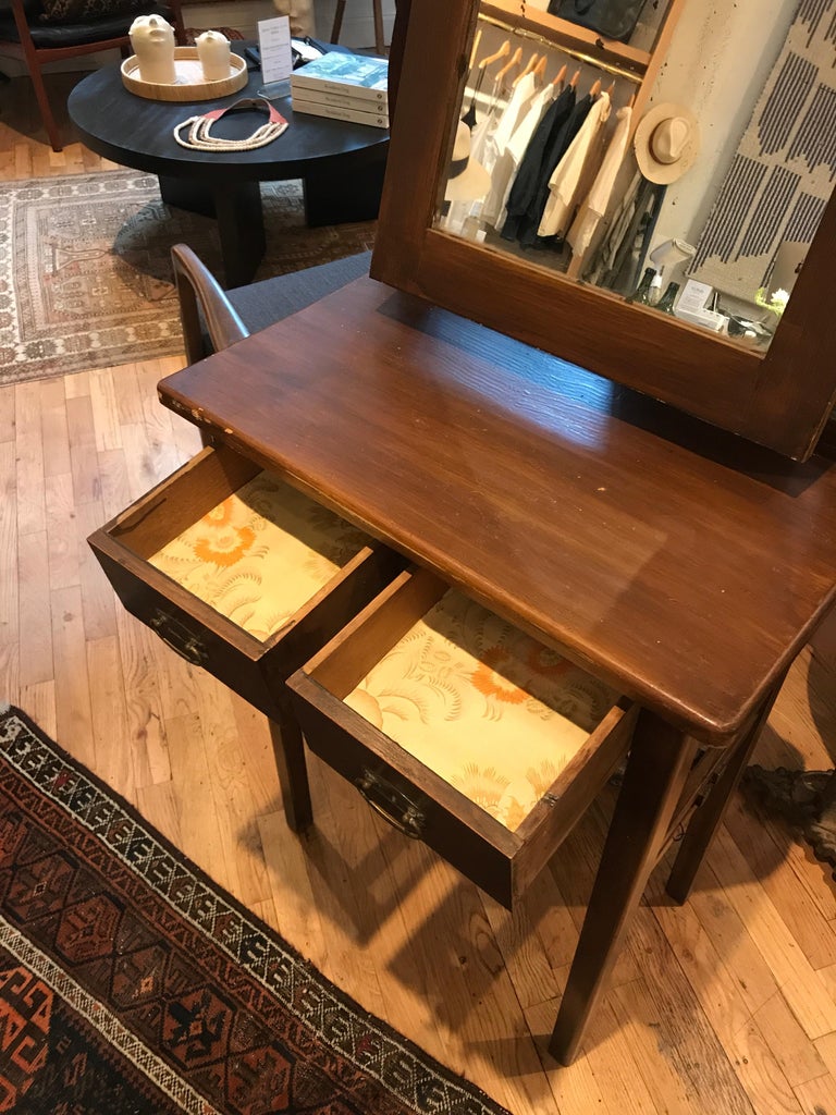 Antique European Vanity and Mirror at 1stDibs | european vanities