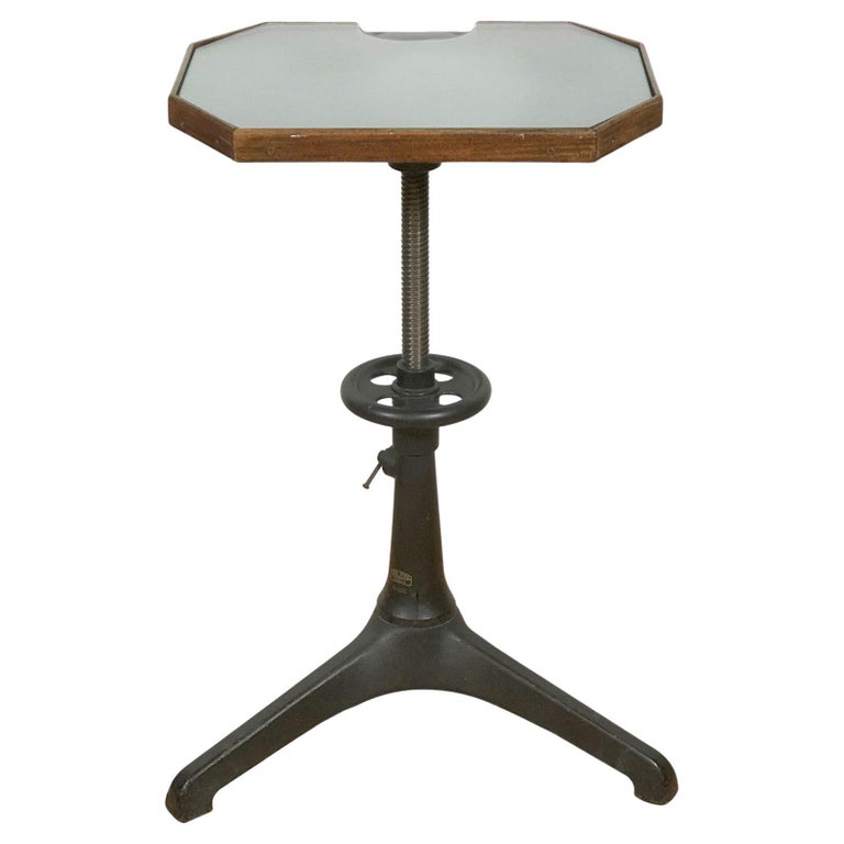 Antique Eye Glass Exam Table by Carl Ziess at 1stDibs