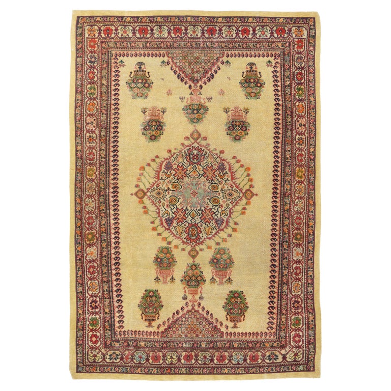 Antique Farahan Rug For Sale at 1stDibs