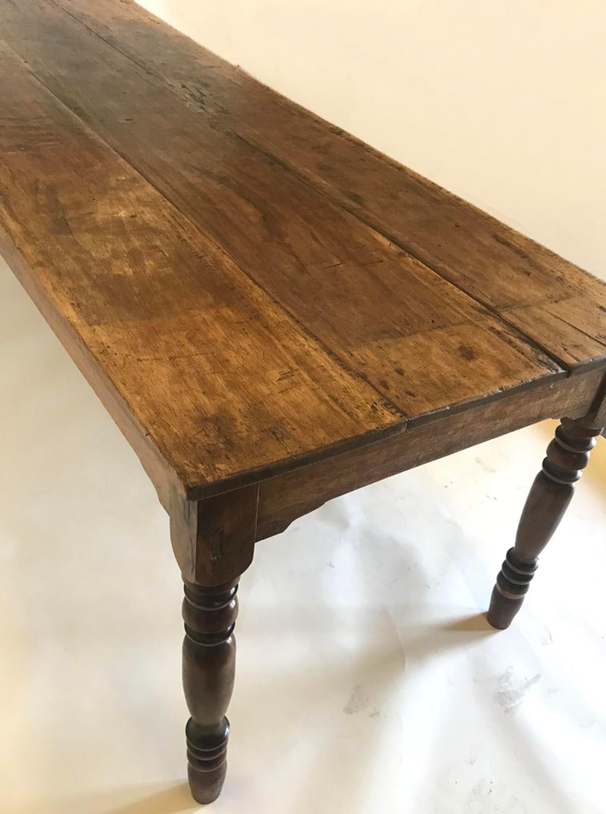 Antique Farm Table at 1stDibs