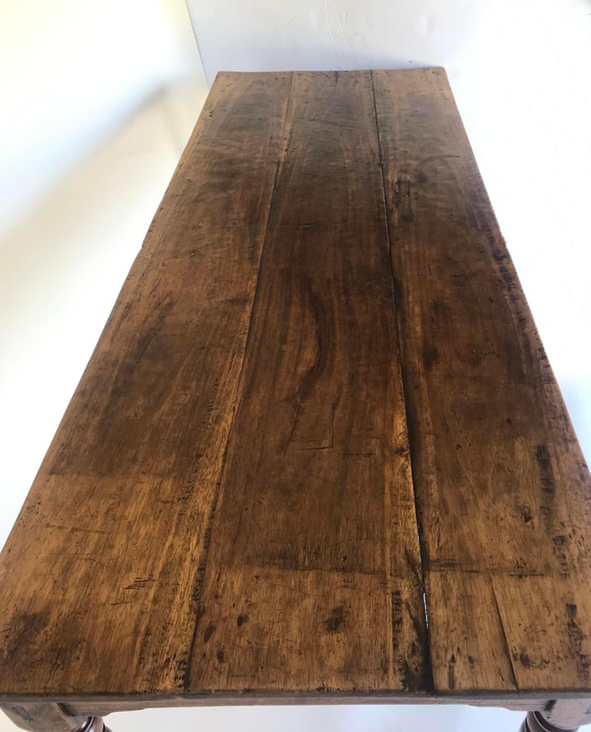 Antique Farm Table at 1stDibs