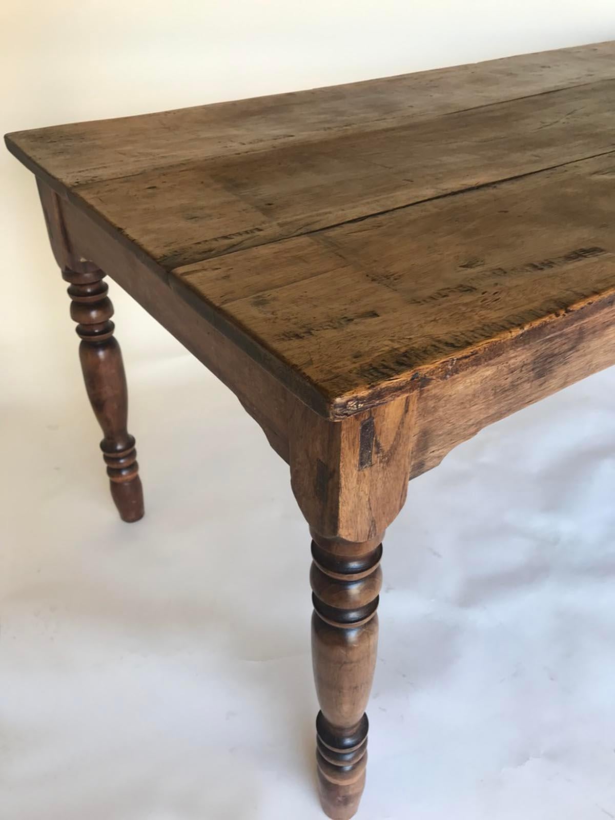 Antique Farm Table at 1stDibs