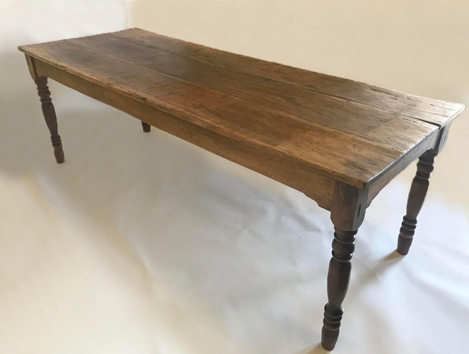 Antique Farm Table at 1stDibs