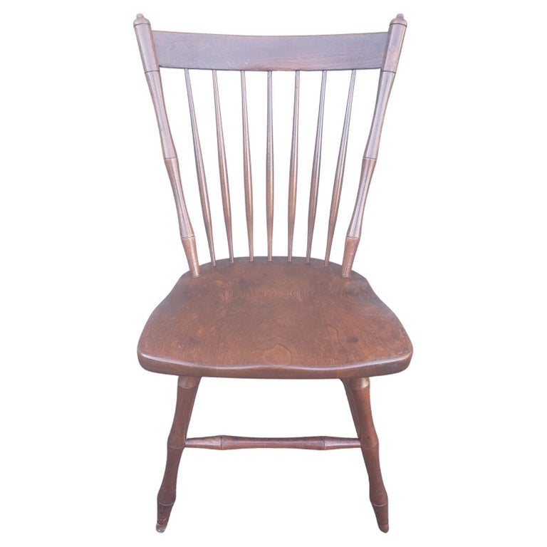 Antique Faux Bamboo Cherry Windsor Chair by Harden, Circa 1800s For ...