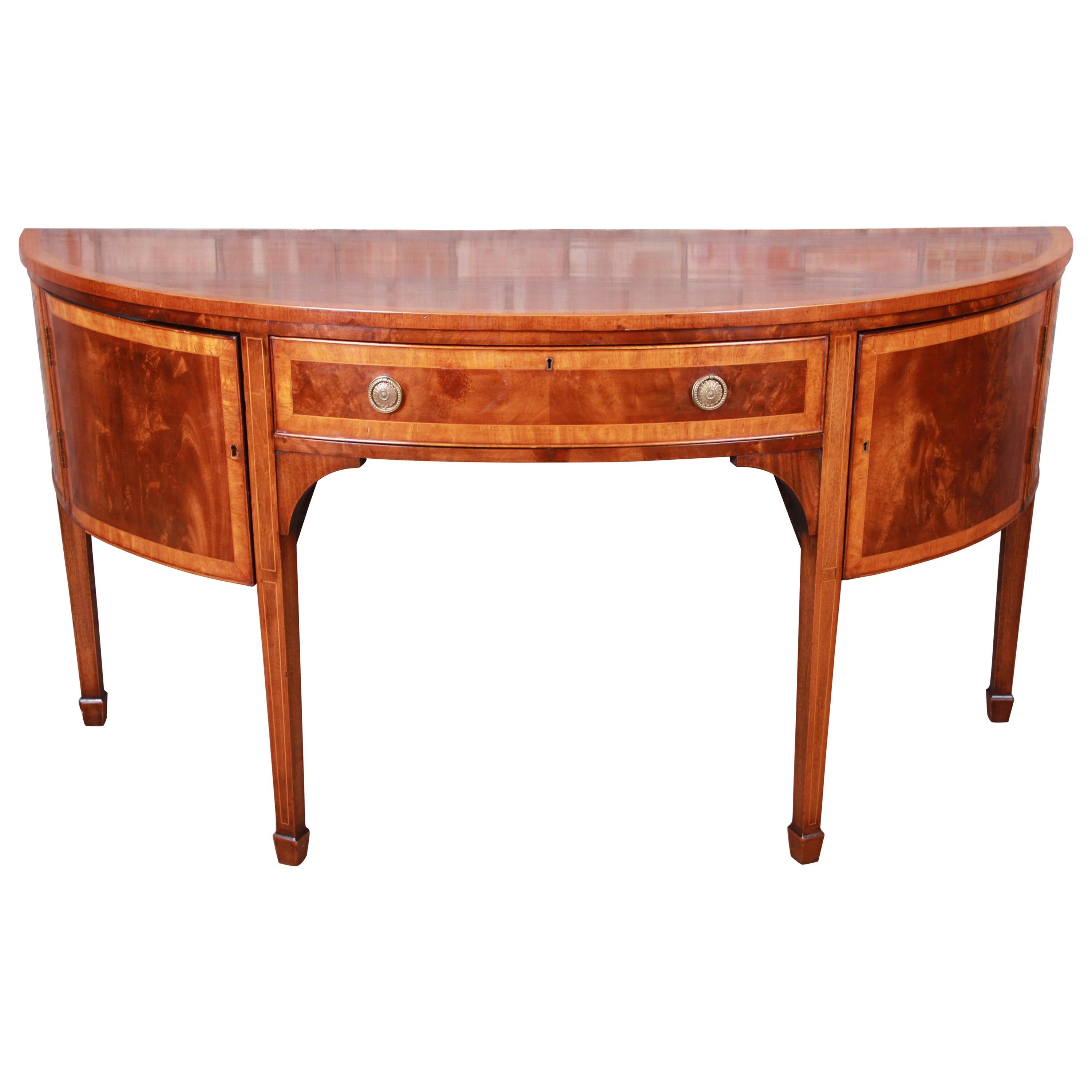 Antique Maple Sideboard Buffet by Frank and Son of Chicago at 1stDibs