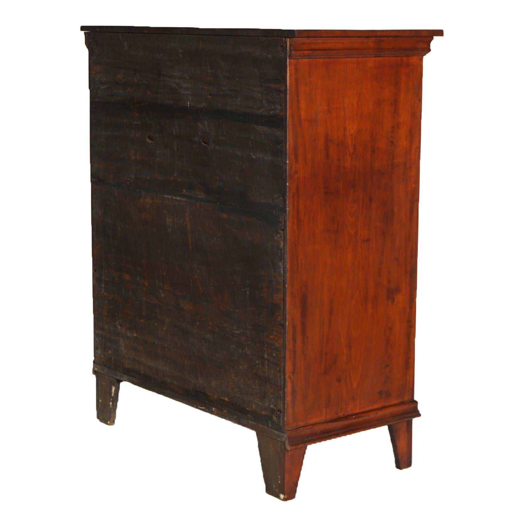 Antique Federal Cherry Dresser, circa 1820s For Sale at 1stDibs