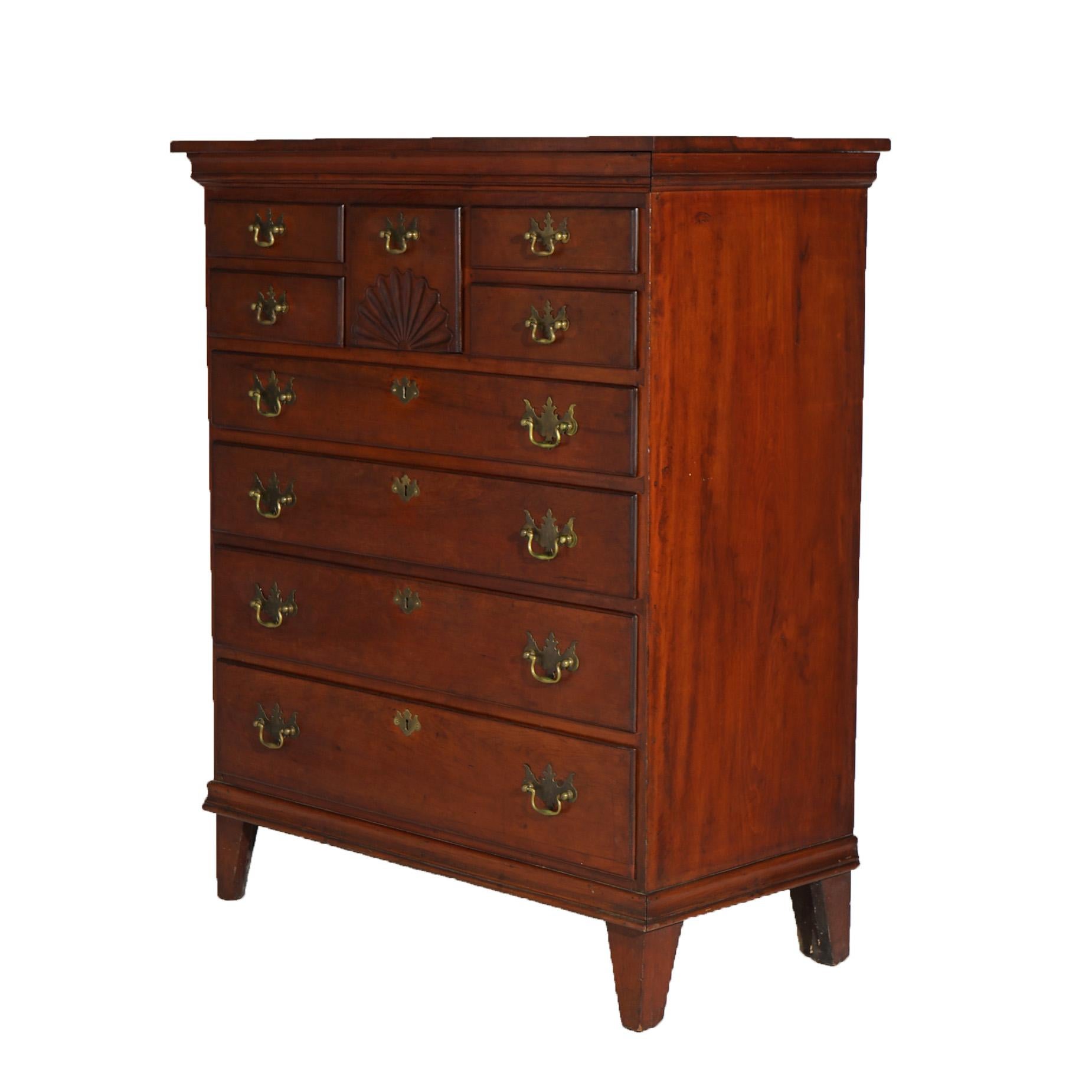 Antique Federal Cherry Dresser, circa 1820s For Sale at 1stDibs