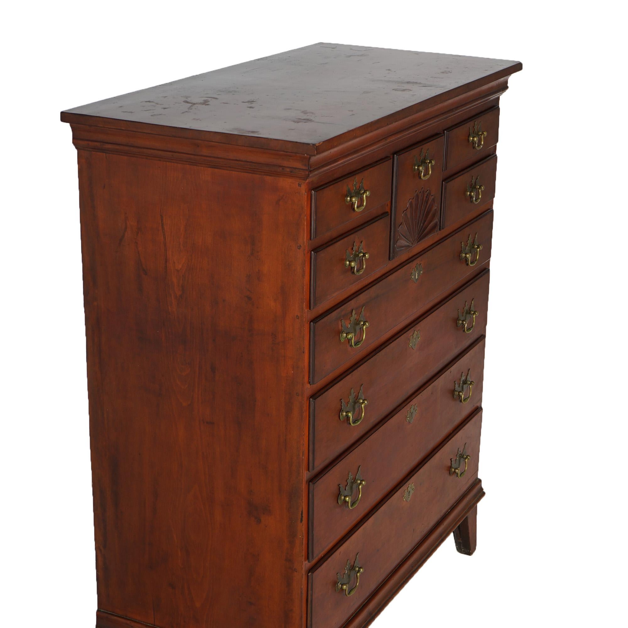 Antique Federal Cherry Dresser, circa 1820s For Sale at 1stDibs