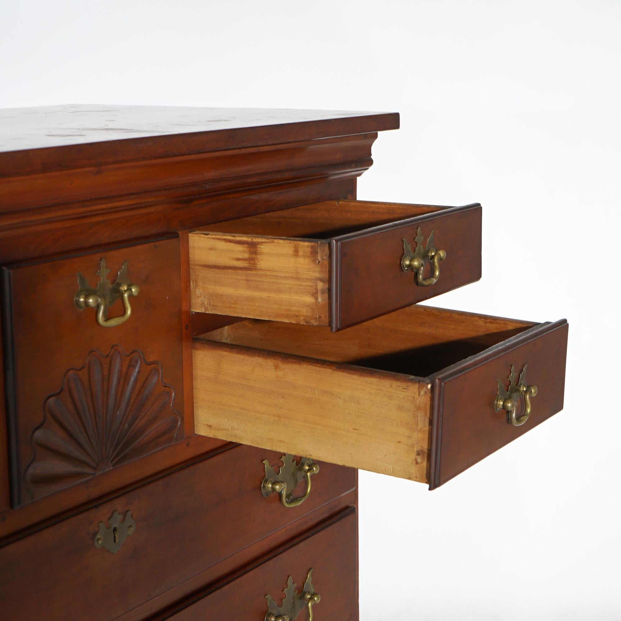 Antique Federal Cherry Dresser, circa 1820s For Sale at 1stDibs