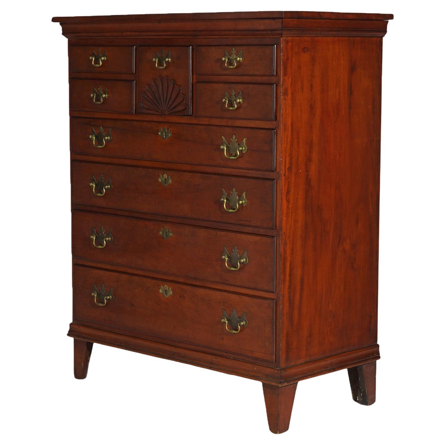 Antique Federal Cherry Dresser, circa 1820s For Sale at 1stDibs
